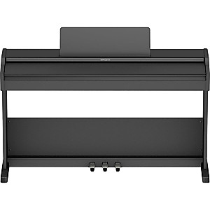 Roland RP107 Digital Compact and Affordable Home Piano with Traditional Upright Styling | Perfect for Beginners |Onboard Bluetooth & More,Black