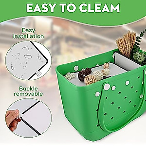 HOKITO 2PCS Divider Tray for Bogg Bag Accessories for Original X Large Help with Organizing for Bogg Bag and Divide Space