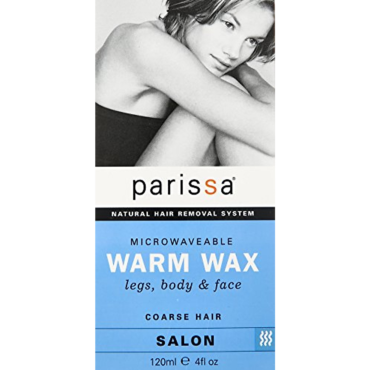 Parissa Natural Hair Remover Microwaveable Warm Wax, 4 Fl.Oz