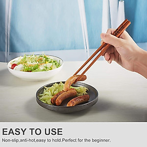 Chopstick Reusable Chinese Panda Chopsticks with Holder and Carrying Bag Chinese Traditional Stylish Set（2 Pairs）