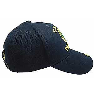 N/A.1 Ant Enterprises U.S. Army Veteran Proudly Served Black Adjustable Embroidered Cap Hat Licensed