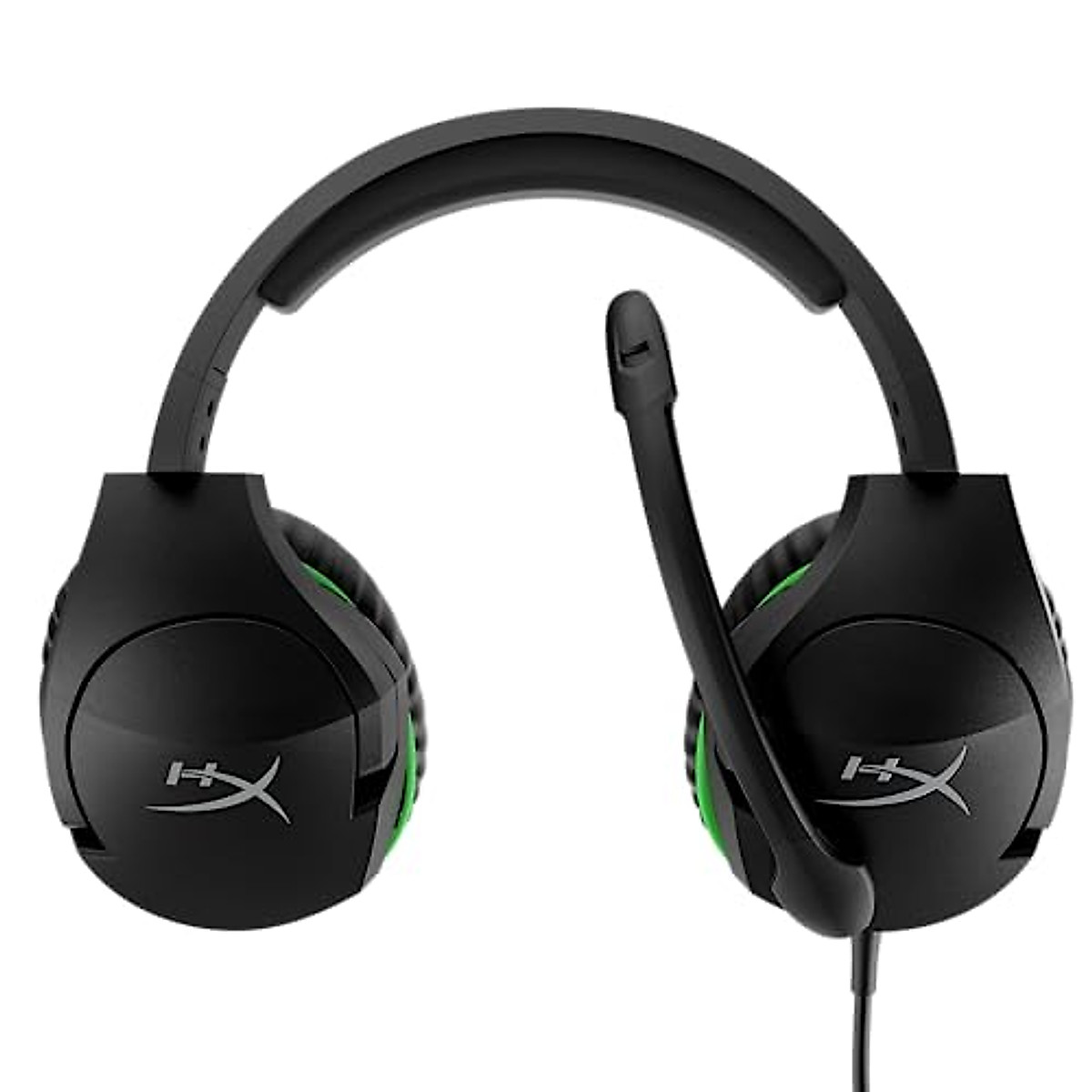HyperX CloudX Stinger - Official Xbox Licensed Gaming Headset, Lightweight, Rotating Ear Cups, Memory Foam, Comfort, Durability, Steel Sliders, Swivel-to-Mute Noise-Cancellation Microphone