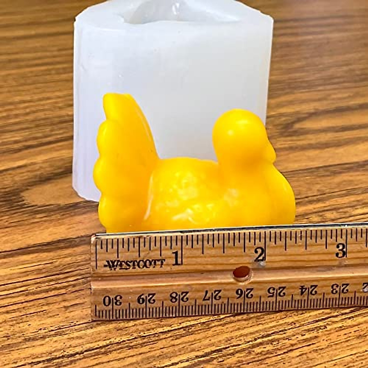 2 1/4'' small 3D silicone turkey mold candle soap TheHandmadeCharm