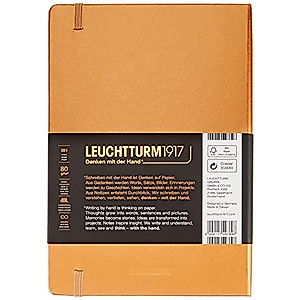 LEUCHTTURM1917 Metallic Special Edition - Medium A5 Dotted Hardcover Notebook (Copper) - 251 Numbered Pages