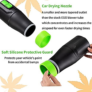 Car Drying Nozzle for EGO Leaf Blower Nozzle Work for EGO 530 575 580 615 650 765- Bare Nozzle 1 Pack