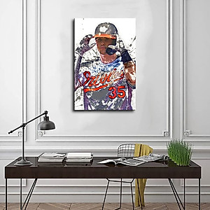 Adley Rutschman Sports Posters MLB Famous Player Posters3 Canvas Poster Bedroom Decor Sports Landscape Office Room Decor Gift Unframe: 12x18inch(30x45cm)