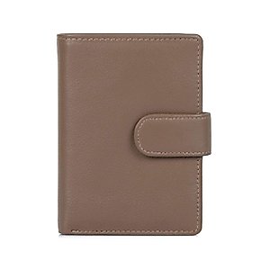 Karla Hanson Women's RFID Blocking Leather Wallet Medium (Black)