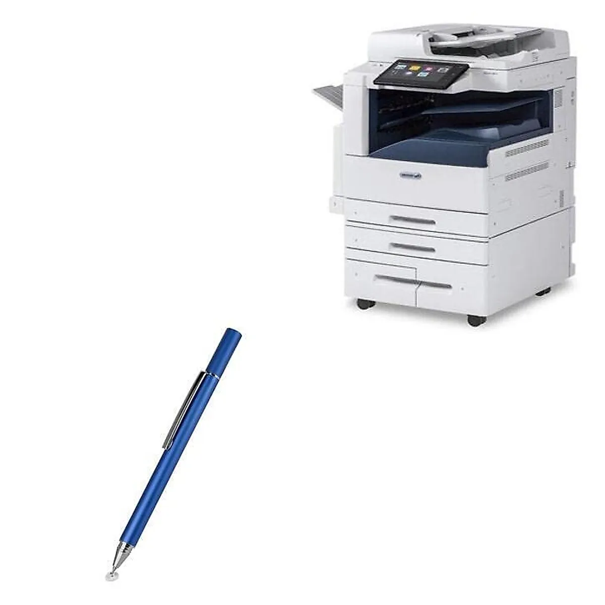 BoxWave Stylus Pen Compatible with Xerox Altalink B8145 - FineTouch Capacitive Stylus, Super Precise Stylus Pen for Xerox Altalink B8145 - Lunar Blue