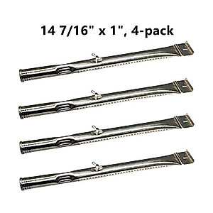 Hongso Repair Kit Replacement for Charbroil 463436213, 463436214, 463436215, 463234413, 467300115, Thermos 466360113, Heat Plates G432-0096-W1, Grill Pipe Burner Tubes G432-Y700-W1, Crossover Tubes