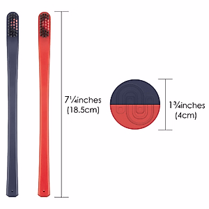 Linkidea Manual Toothbrush with Magnetic Brush Mount, Couple Toothbrush Holder Set, Soft Bristle Toothbrush for Adult