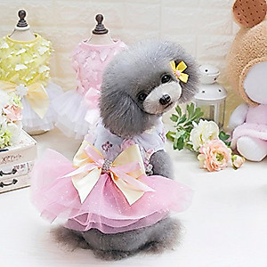 Dress Apparel Medium Small Dog Puppy Skirt for Pet Clothes Boy Girl Puppy Sweater Outfits Apparel for Chihuahua Cold Weather Doggy Sweatshirt