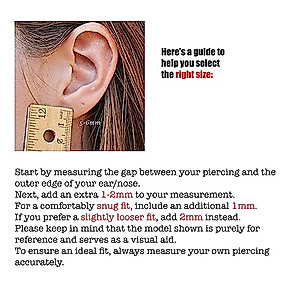 5mm 14K Rose Gold Filled Handmade Septum Huggie Piercing Cartilage Nose Tragus Endless Hoops (5mm | 24 GA, 14K Rose Gold Filled)