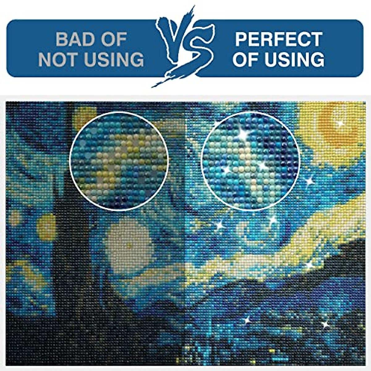 VansyLife Diamond Painting Sealer 120ML with Sponge Head, 5D Diamond Painting Glue and Jigsaw Puzzle Glue for Permanent Hold & Shine Effect (4 OZ)