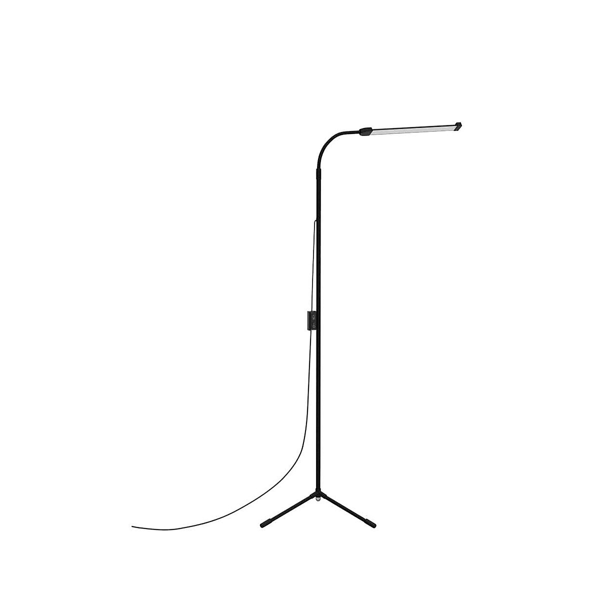 Led Floor Lamp for Eyelash Extensions Craft Task Lamps Floor Standing Adjustable Gooseneck Dimmer Beauty Lamp Floor for Lashes Facial Spa Salon Makeup