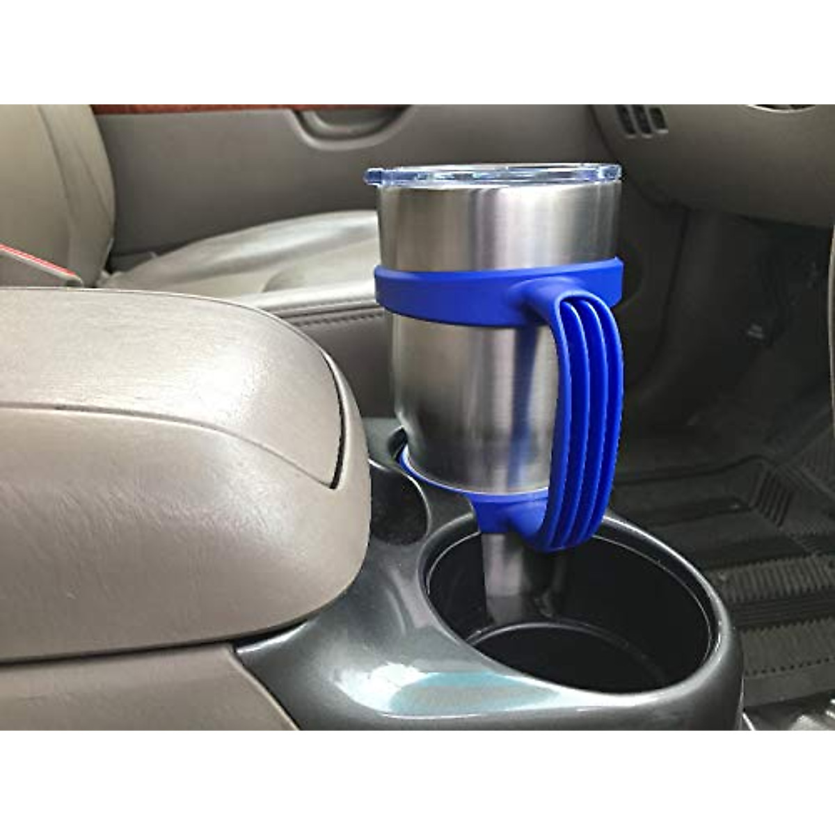 STRATA CUPS 30oz Tumbler Handle (ROYAL BLUE) Available For 30oz YETI Tumbler, OZARK TRAIL Tumbler, Rambler Tumbler - BPA FREE