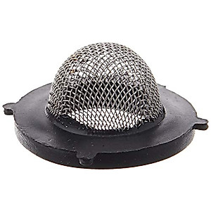 Danco, Black, Rubber Washing Machine/Garden Hose Washer, 5/8-Inch, 1-Inch OD x 9/16-Inch, 10-Pack (36335W), 1 in. /With Screen, 10 Count