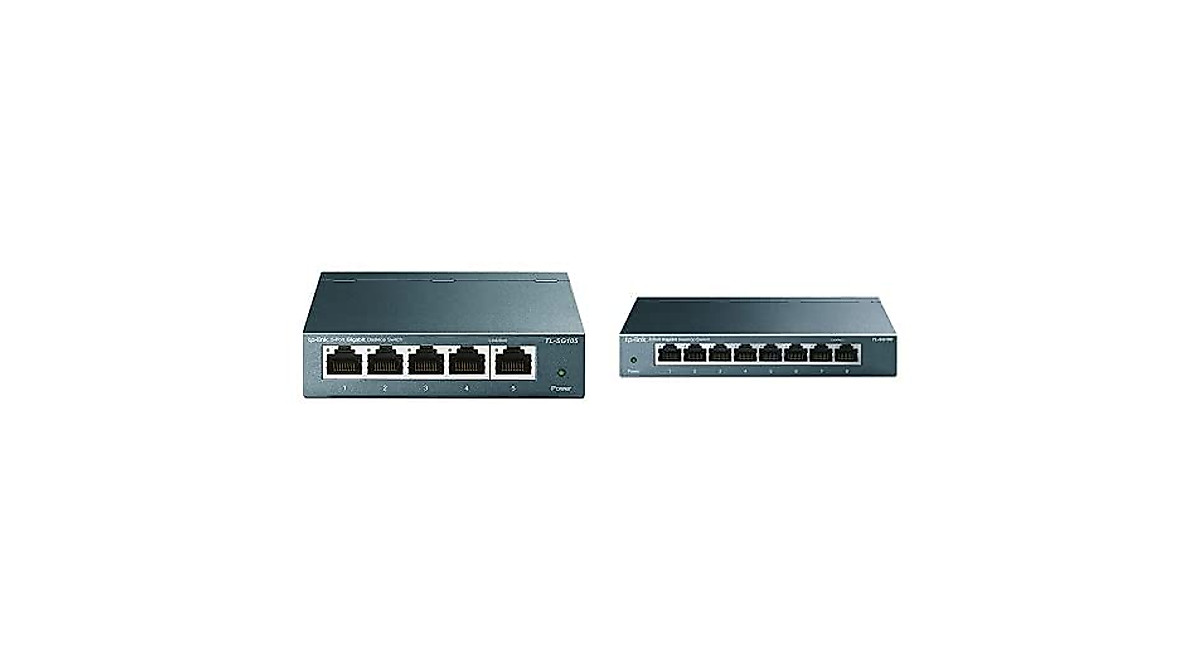 TP-Link Gigabit Ethernet Switches - TL-SG105 & TL-SG108