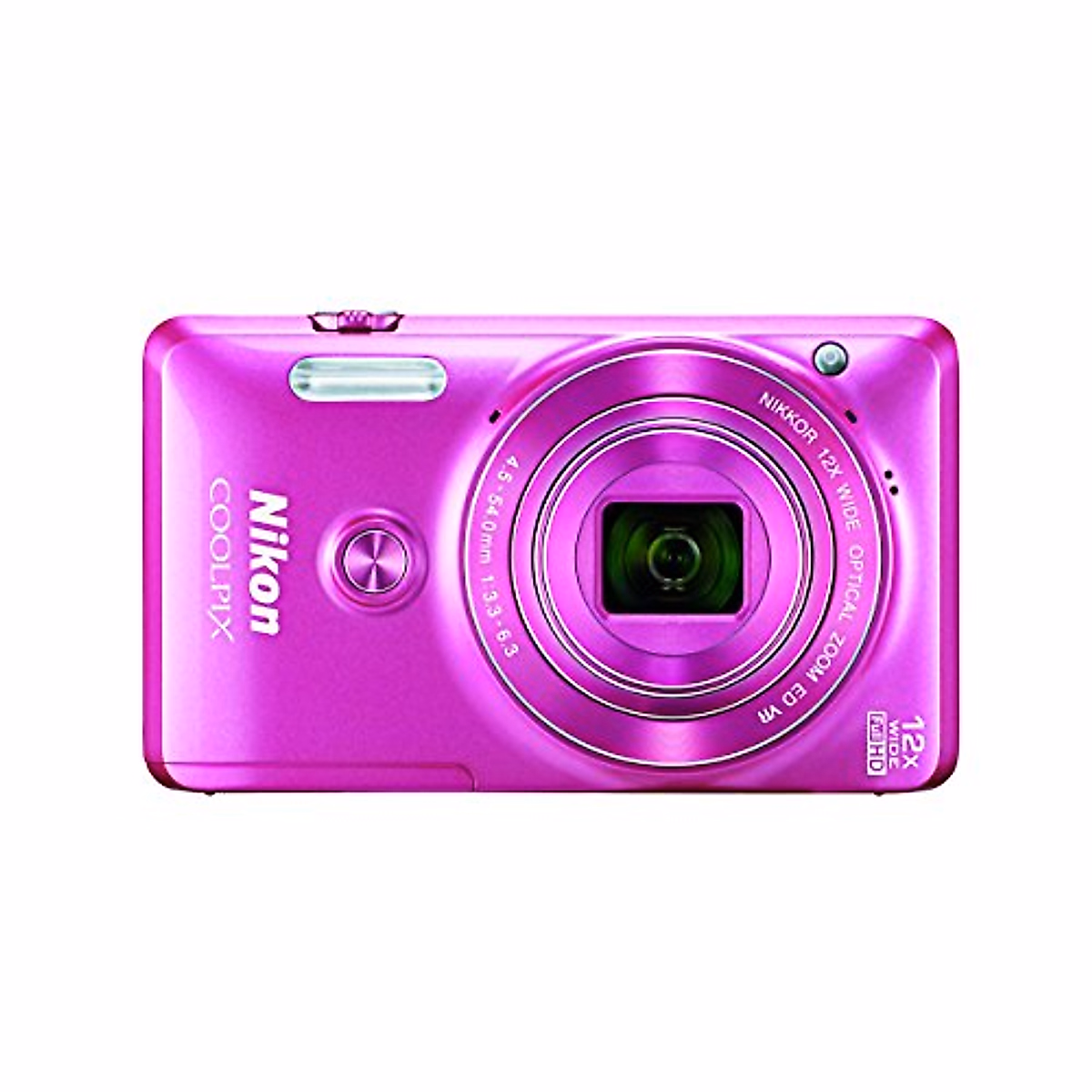 Nikon COOLPIX S6900 Digital Camera with 12x Optical Zoom and Built-In Wi-Fi (Pink)