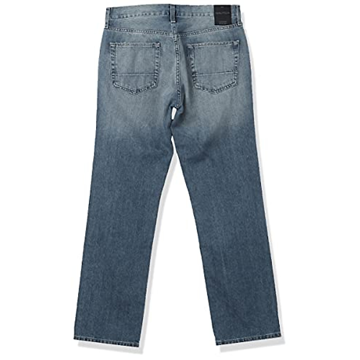 Nautica Men's Vintage Straight Denim Jeans, Sand Wash, 36W x 30L