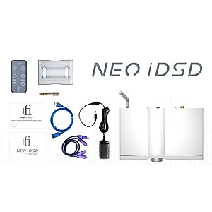 iFi NEO iDSD Desktop DAC, Hires Bluetooth Receiver, and Balanced Headphone Amplifier