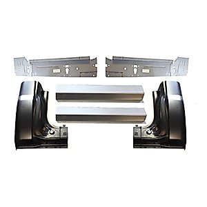 Motor City Sheet Metal - Compatible With 1999 2016 6Pc Ford Super Duty Rocker Panel, Inner & Cab Kit, 2 Door Regular Cab