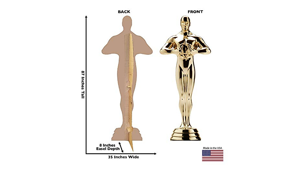 Life Size Trophy Award Cardboard Standup for Events & Celebrations