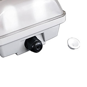 108W 4 Feet T5HO Vaporlight 2 Lamp Waterproof Vapor Tight Wet Location Light Fixture 120V-277V