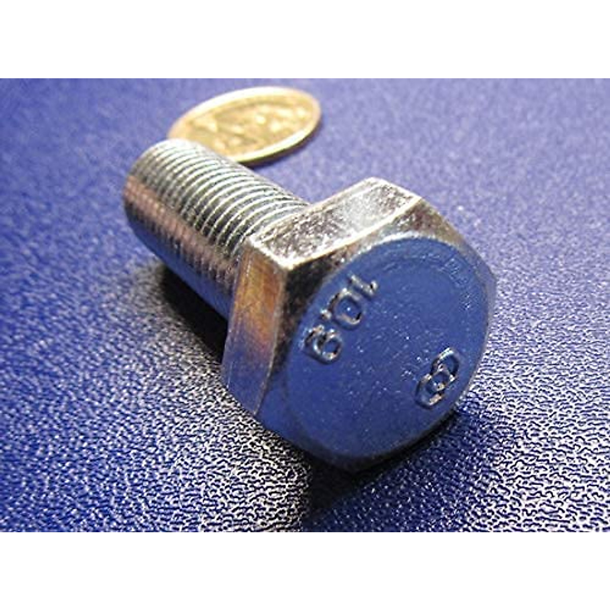 Class 10.9 Zinc Steel Hex Bolts FT M16 x 2 mm x 45 mm Long 5 pcs