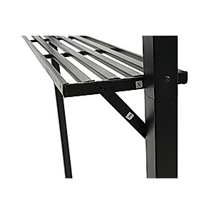 8' x 5' Grill Gazebo Shelter, Outdoor BBQ Gazebo with Double Tier Soft Top, Grill Canopy Tent with Hook and Shelves for Patio Backyard, Steel Frame, Gray