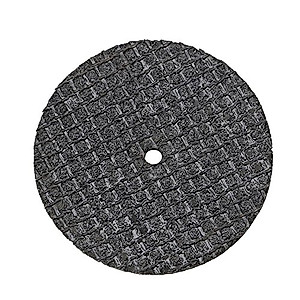 Fiberglass Reinforced Cut-Off Wheels 50 Pieces 1 1/4 inch Diameter Abrasive Cutting Tool Disc with (4) 402 Mandrels Included Rotary Discs Compatible with Dremel 426 426b