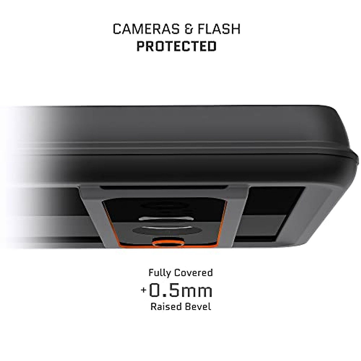 Ghostek NAUTICAL Slim Waterproof Case for Google Pixel 7 Pro (6.7") - Built-In Screen Protector, Heavy Duty Shockproof Protection, Black