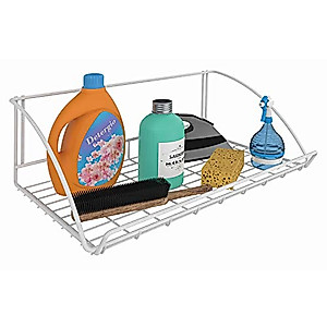ClosetMaid 8278 18-Inch Wide Laundry Utility Hanger Shelf , White