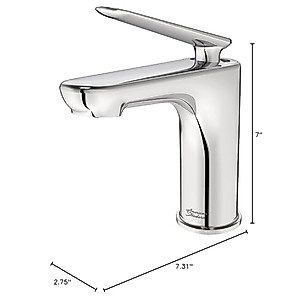 American Standard 7105121.002 Studio S Single Control Bathroom Faucet, Polished Chrome