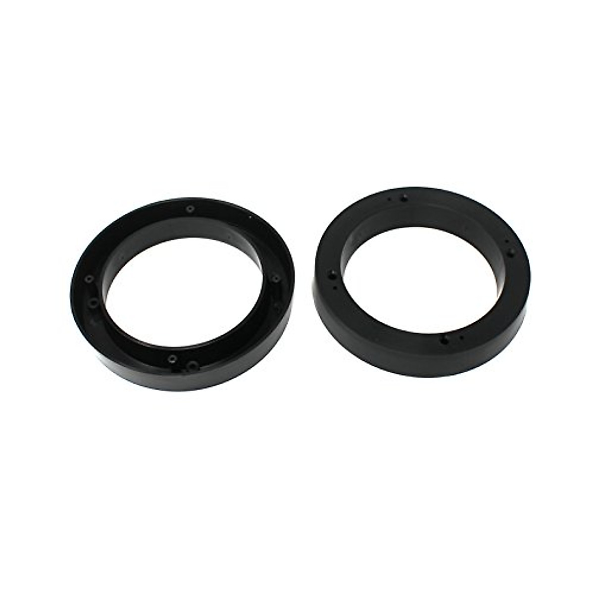 2 Pack Black Plastic 1" Depth Ring Adapter Spacer for 5.25"- 6" Car Speaker USA