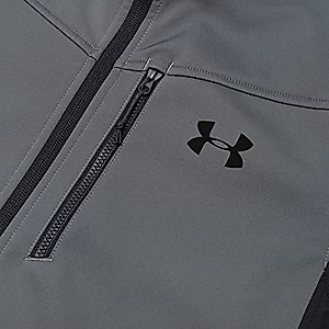 Under Armour Men's ColdGear Infrared Shield Jacket , Pitch Gray (012)/Black , Medium