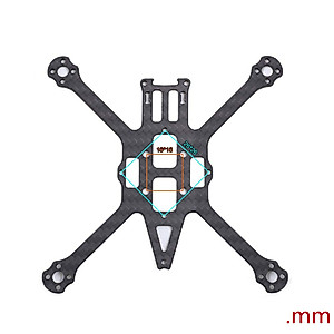 GEPRC GEP-PT PHANTOM 2.5inch 125mm Toothpick Quadcopter FPV Rcing Drone 3K Carbon fiber Frame Kit