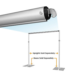 Crossbar Valance Hanger, For Pipe and Drape (6'-10' Crossbar)