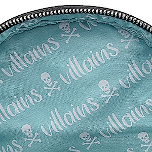 Loungefly Disney Villains Mini-Backpack Handbag Maleficent Cruella Ursula Print