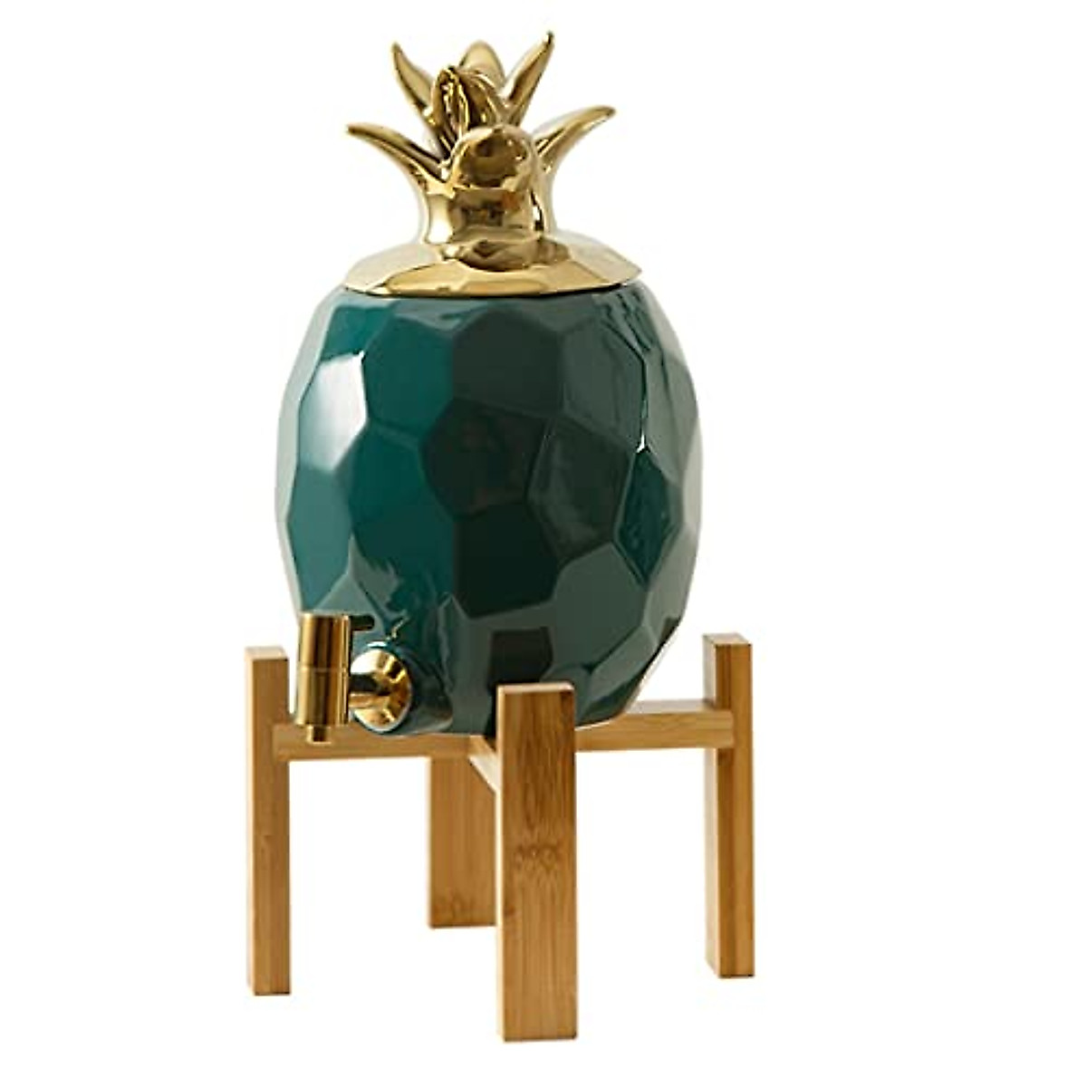 EVANEM Pineapple Ceramic Cold Kettle Juice Jar Beverage Cooling Kettle Set Large Capacity Heat Resistant