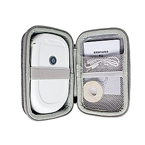 CAIOVSE Labeler, Label Printer Box Compatible with Phomemo D30 D35 Mini Label Sticker Labeler Storage Rack, Also for Memoking Thermal Printing Tape Paper Roll and USB Cable Box (Box Only)