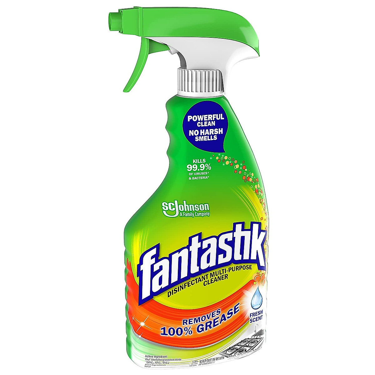 Fantastik All-Purpose Cleaner Trigger, Fresh Scent, 32 fl oz