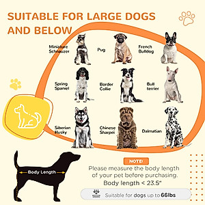 PawHut Large Dog Crate Furniture on Wheels, Dog Crate End Table Indoor with Lockable Door for Large Dogs, 42" W x 23.5" D x 32" H, White