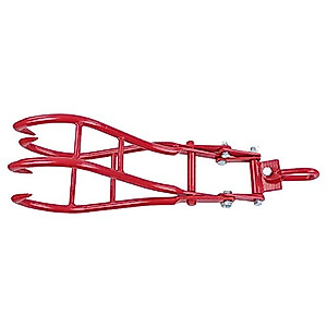 Felled Timber Claw Hook, 28in - Log Lifting Tongs Heavy Duty Grapple Timber Claw, Lumber Skidding Tongs Logging Grabber