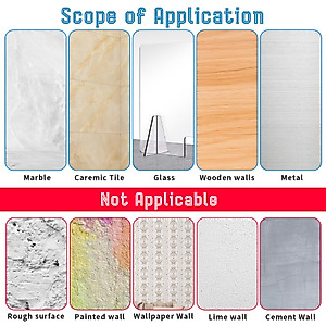 WLLHYF 4 Packs Shower Caddy Adhesive Replacement, Transparent Strong Sticky Waterproof Heavy-duty Nail Free Adhesive Pads for Bathroom Storage Shelves Soap Holder Kitchen Racks