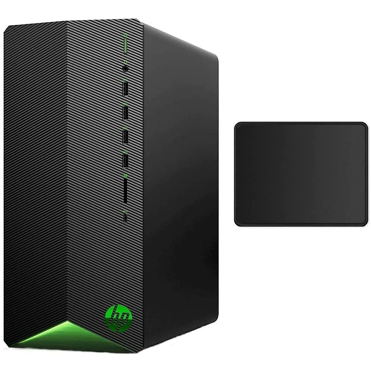 HP Pavilion Gaming Premium Desktop | AMD Ryzen 3 5300G | 16GB RAM | 512GB SSD | Nvidia Geforce GTX 1660 Super Graphics | Windows 11 Home | Keyboard and Mouse | with Mouse Pad Bundle