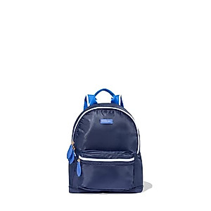 PARAVEL Mini Fold-Up Travel Backpack | Scuba Navy | Everyday Lightweight Mini Backpack, Packable Travel Nylon Daypack, Carry-On Luggage Bag or Weekend Bag for Women & Men