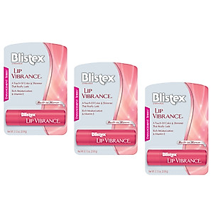 Blistex Lip Vibrance Lip Protectant 0.13 OZ (Pack of 3)