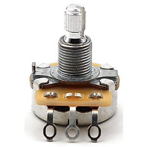 (1x) CTS 1 MEG Short SPLIT Shaft - Audio Taper Potentiometer for Electric Guitar
