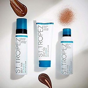 St.Tropez Gradual Tan Classic Daily Firming Lotion, Gradual Sun Kissed Glow Self Tan Moisturizer, 5 Skincare Benefits, Vegan, Natural & Cruelty Free, 8 Fl Oz