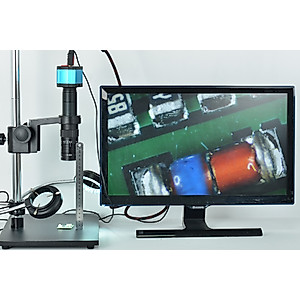 0.5X Stereo Microscope Auxiliary Barlow Lens Big Attachment Objective Lens